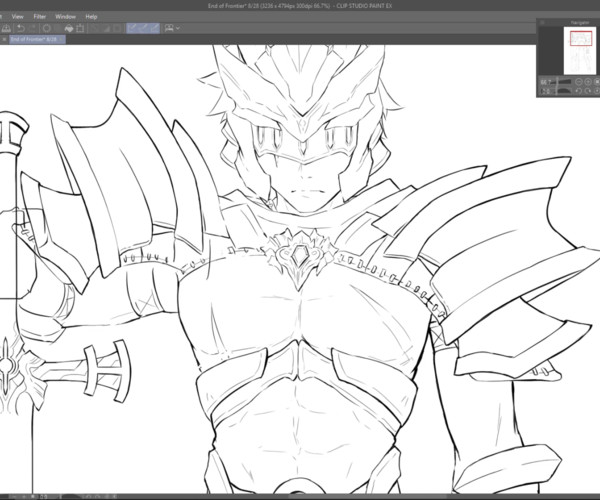 ArtStation - Character Design Process Vol.1 - Valkyrja x Dark Knight ...