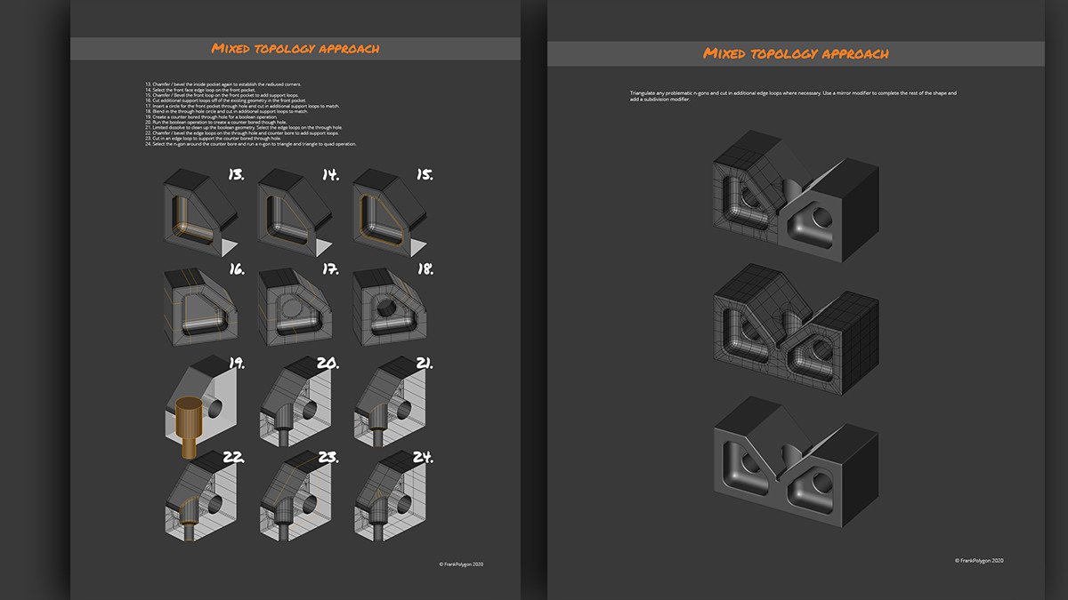 Artstation Sub D Hard Surface Modeling V Block Tutorial And Models Tutorials
