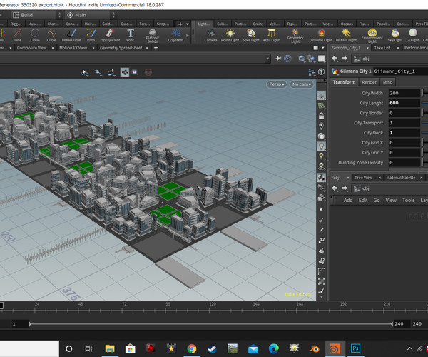ArtStation - Mega City Generator 1.01 | Resources