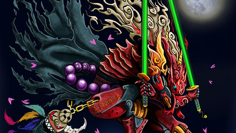 ArtStation - Project Ronin Mecha Tengu | Artworks