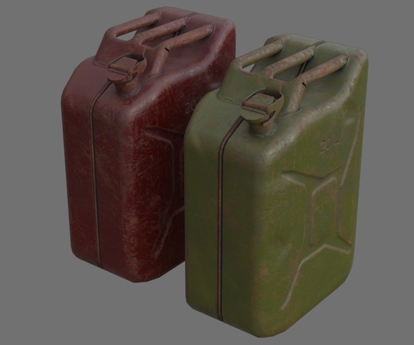 ArtStation - Fuel Can 3C | Game Assets