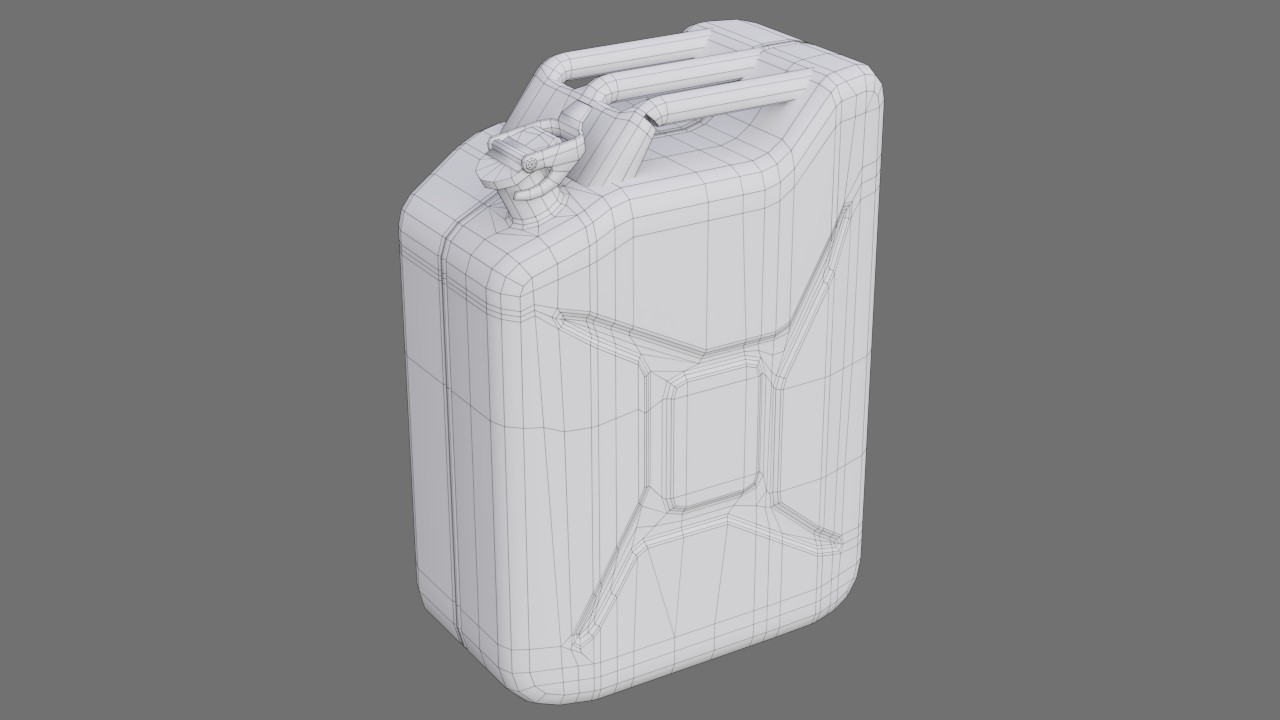 ArtStation - Fuel Can 3D | Game Assets
