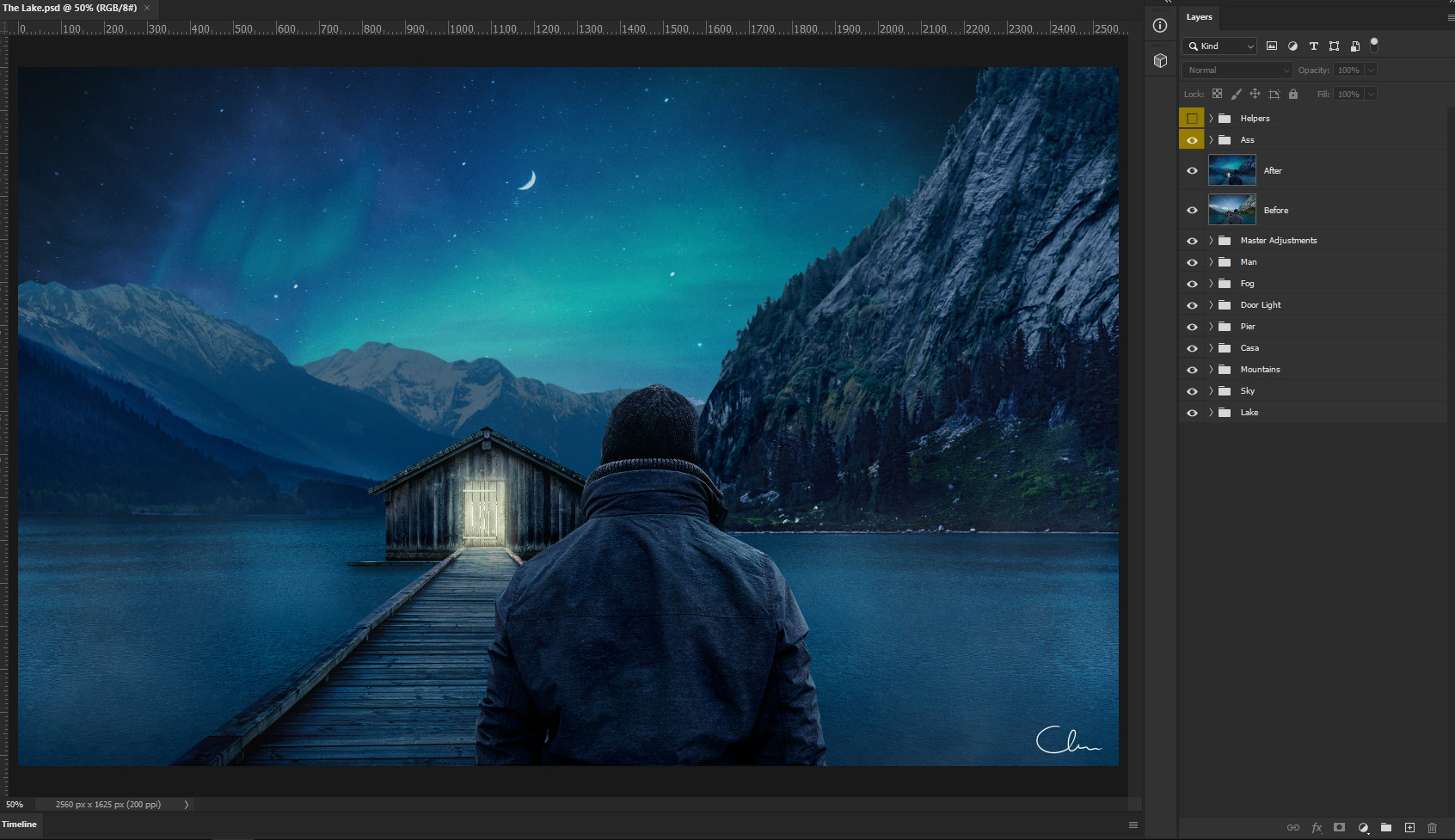 ArtStation - The Lake Full PSD | Artworks