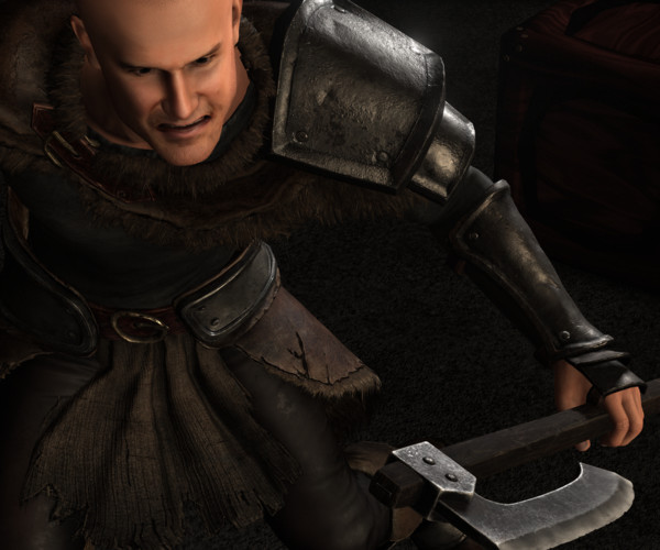 ArtStation - Hyper Realistic Low Poly Game Character | Game Assets