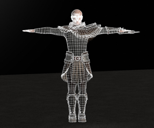 ArtStation - Hyper Realistic Low Poly Game Character | Game Assets