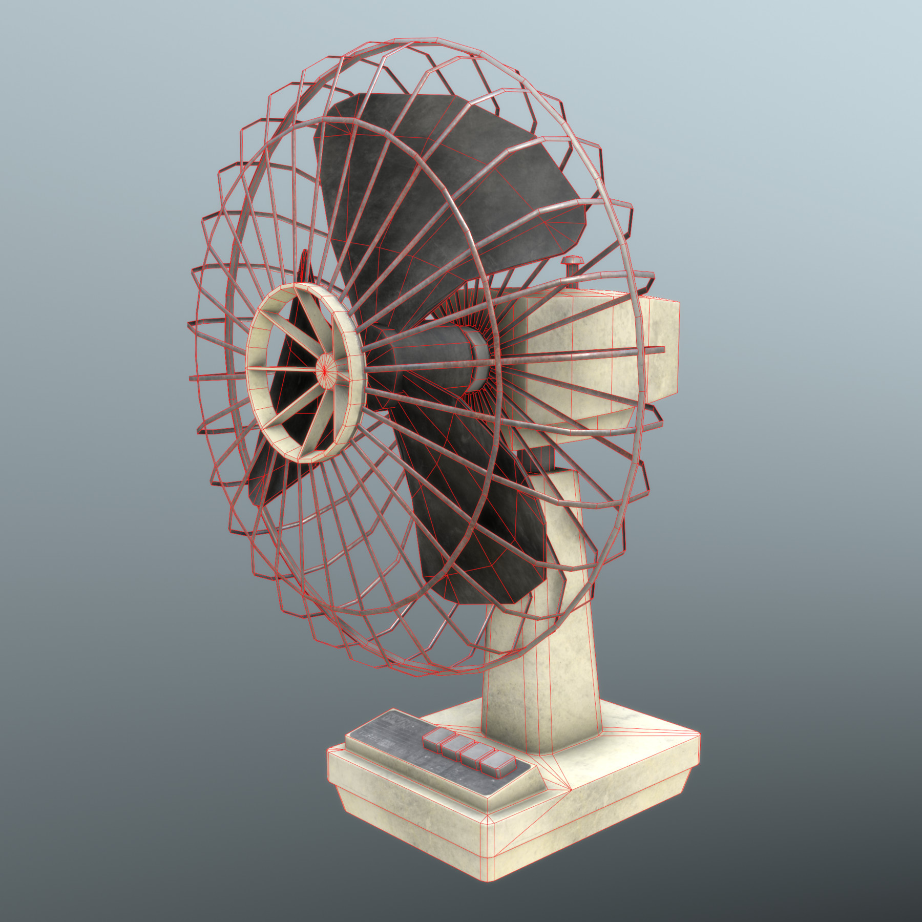 ArtStation - Retro Fan Old | Game Assets