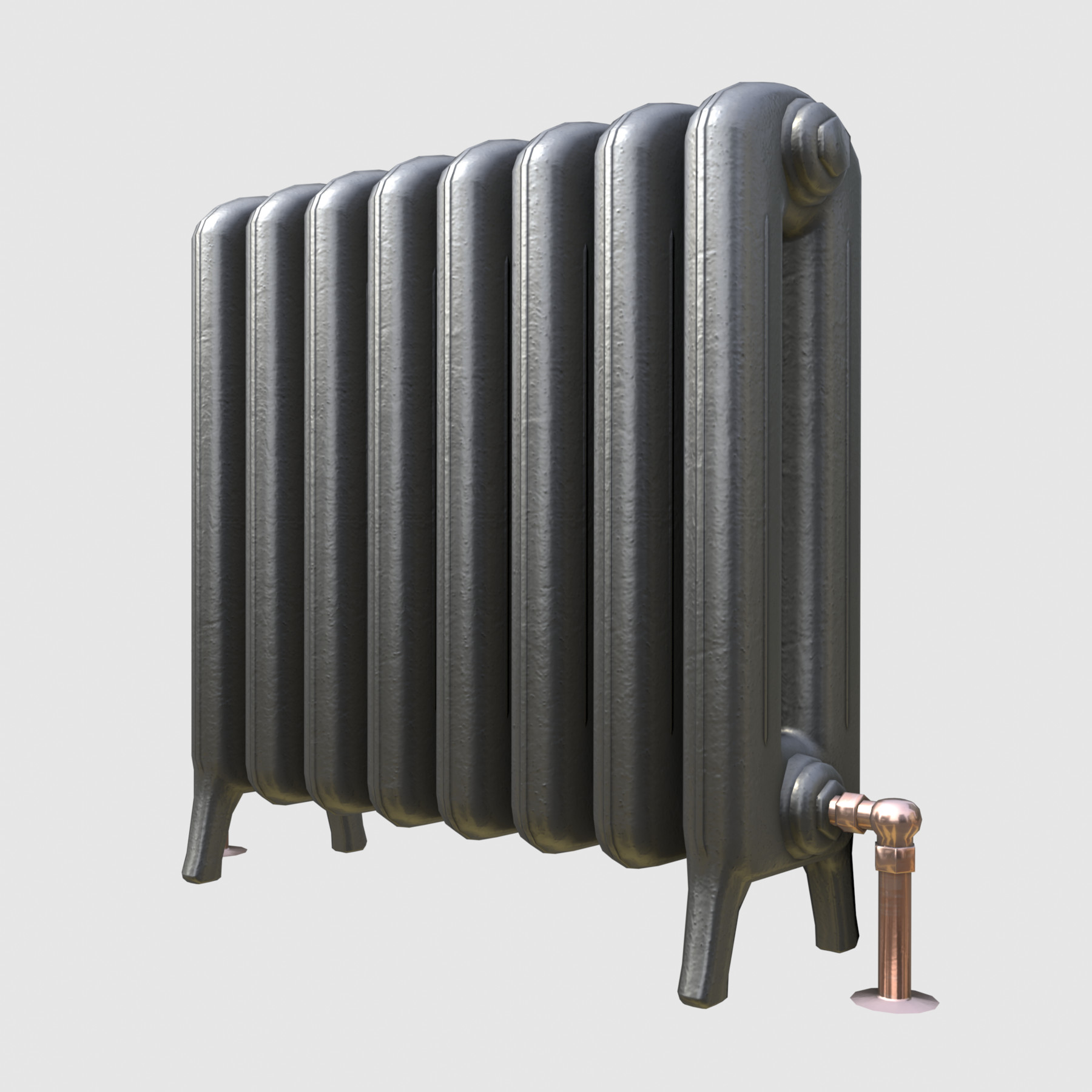 ArtStation - Vintage Cast Iron Radiator | Game Assets