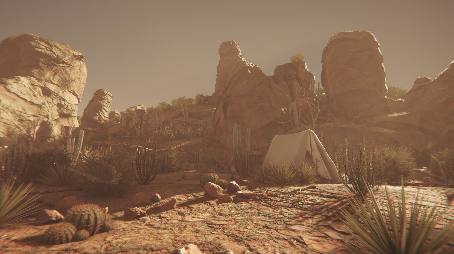 ArtStation - Camping Tent | Game Assets