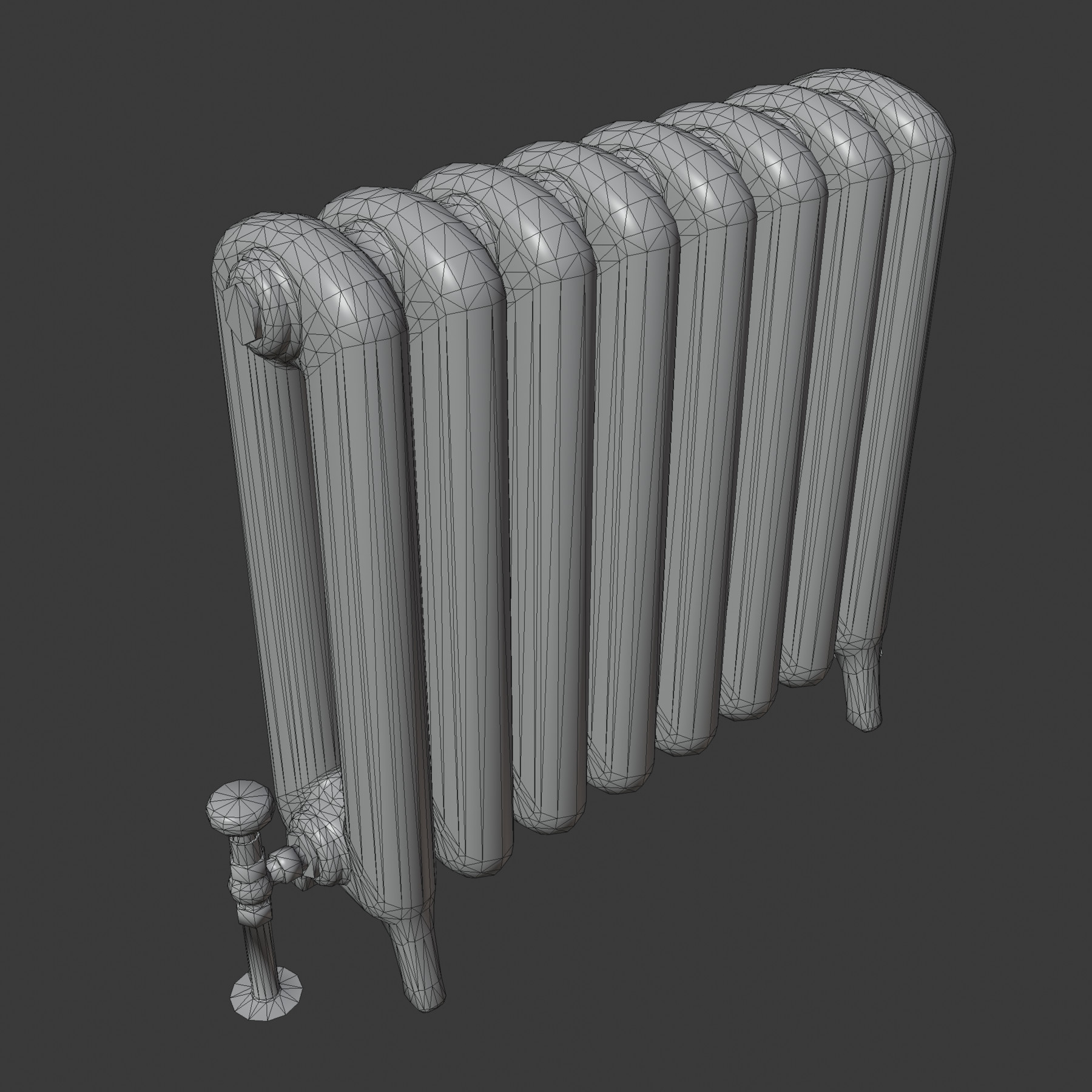 ArtStation - Vintage Rusty Radiator | Game Assets