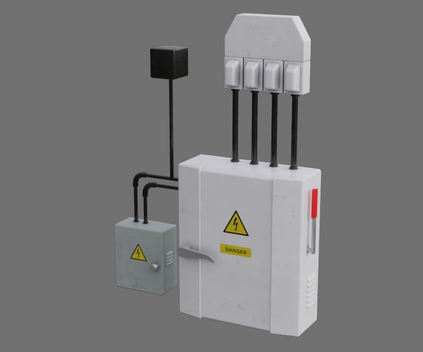 ArtStation - Fuse Box 1A | Game Assets