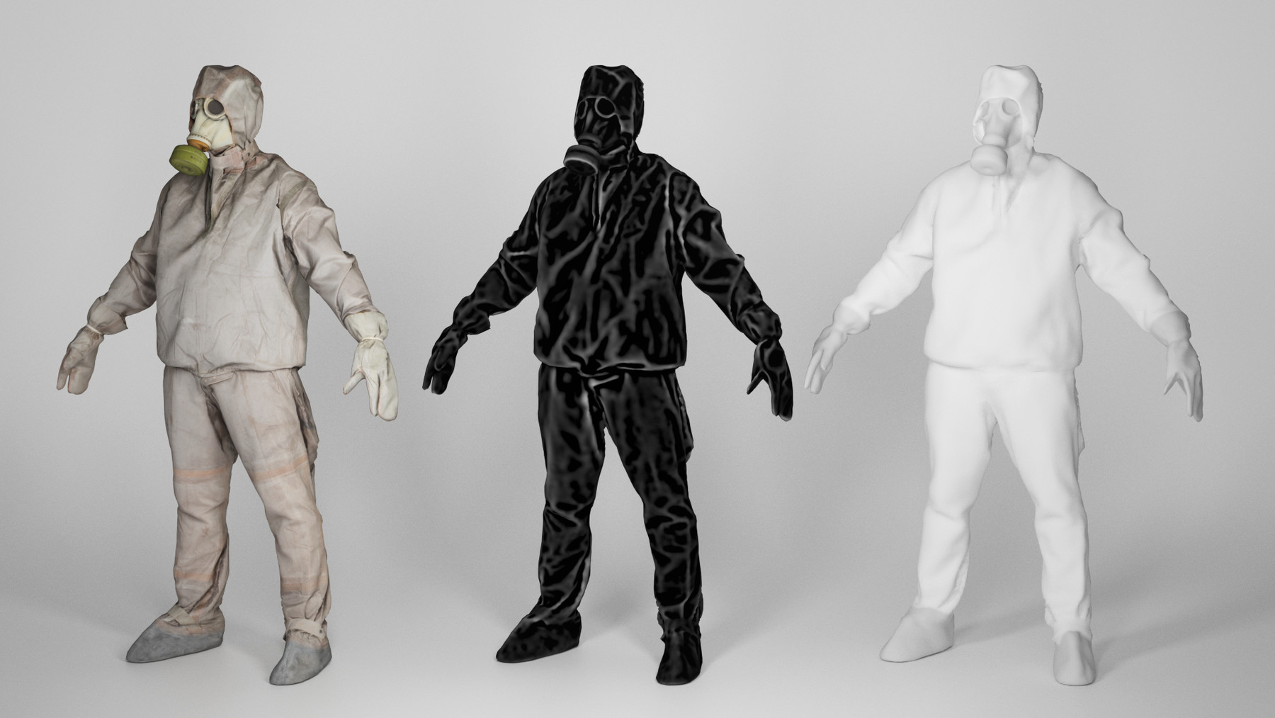 ArtStation - Soviet Liquidator of nuclear accident of Chernobyl in A ...