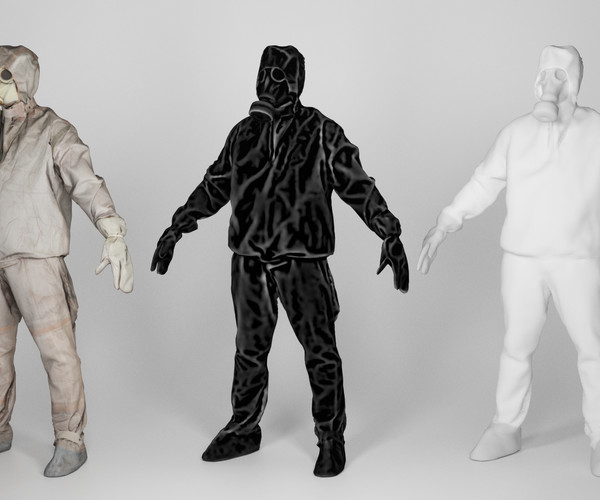 ArtStation - Soviet Liquidator of nuclear accident of Chernobyl in A ...