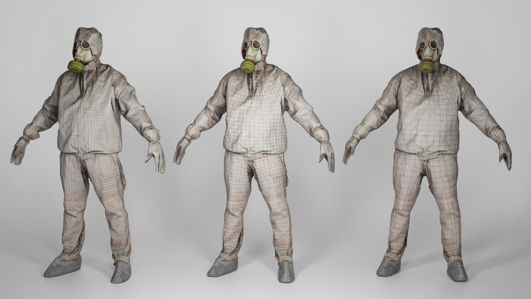 ArtStation - Soviet Liquidator of nuclear accident of Chernobyl in A ...