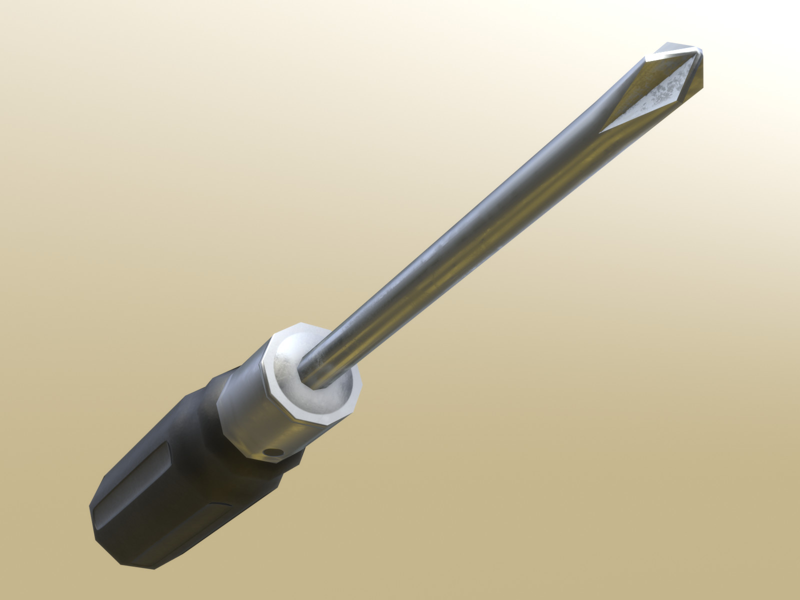 ArtStation - Screwdrivers Plastic Black | Game Assets