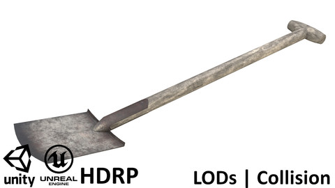 ArtStation - Rusty Shovel | Game Assets