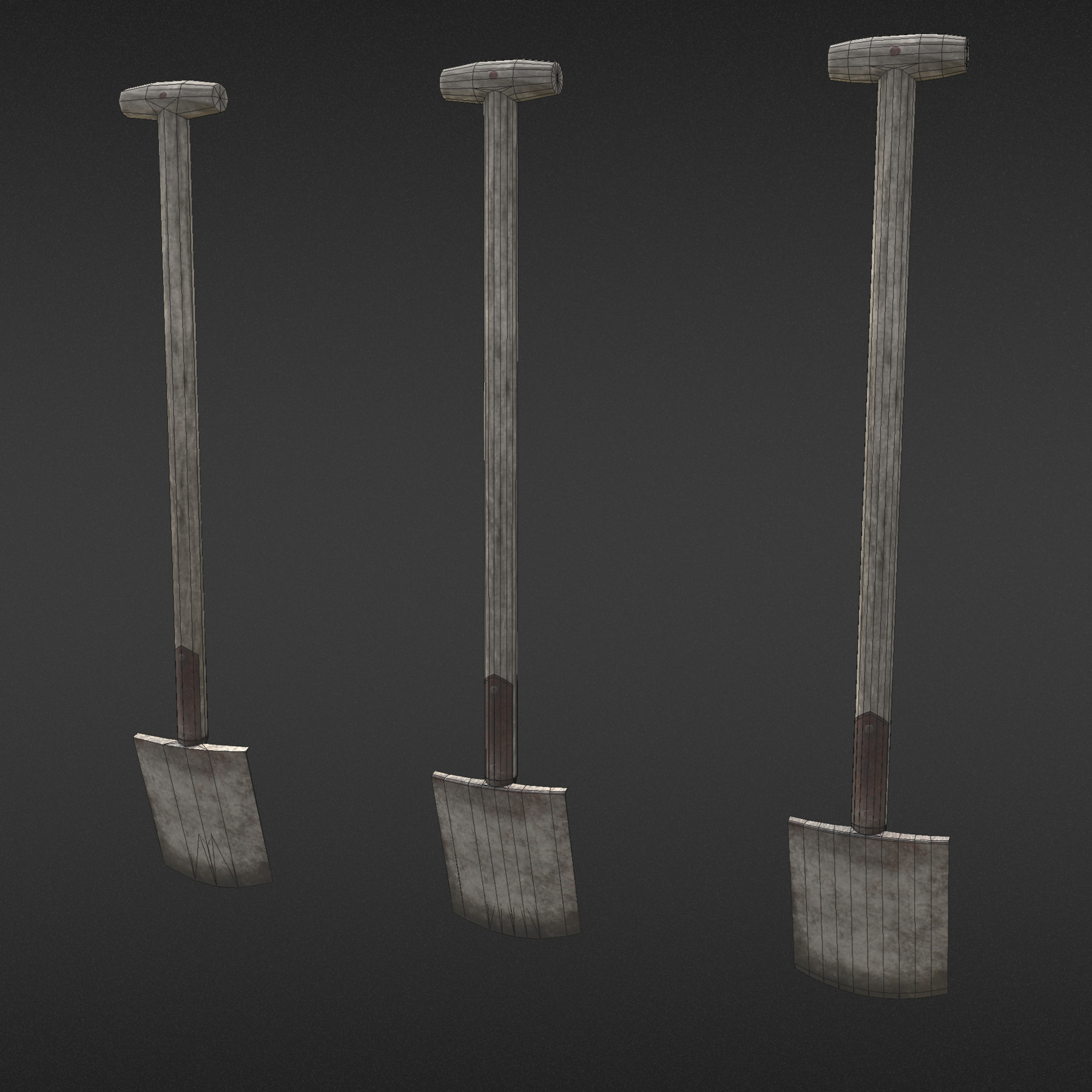 ArtStation - Rusty Shovel | Game Assets