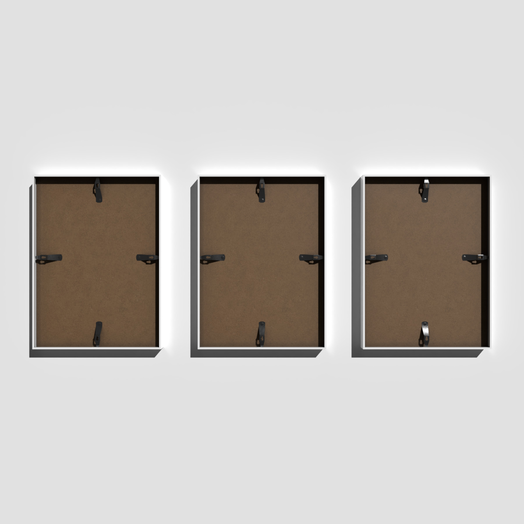 ArtStation - Picture Frames Hanging White | Game Assets