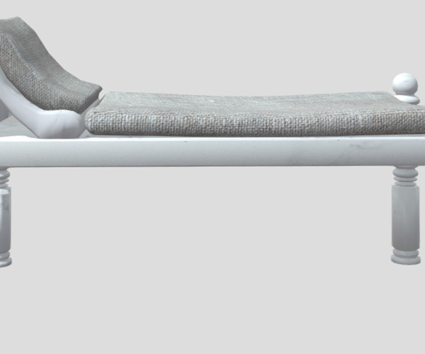 ArtStation - Roman couch - lectus cubicularis | Game Assets