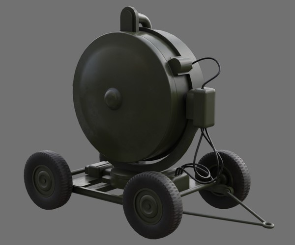 ArtStation - Searchlight 1A | Game Assets