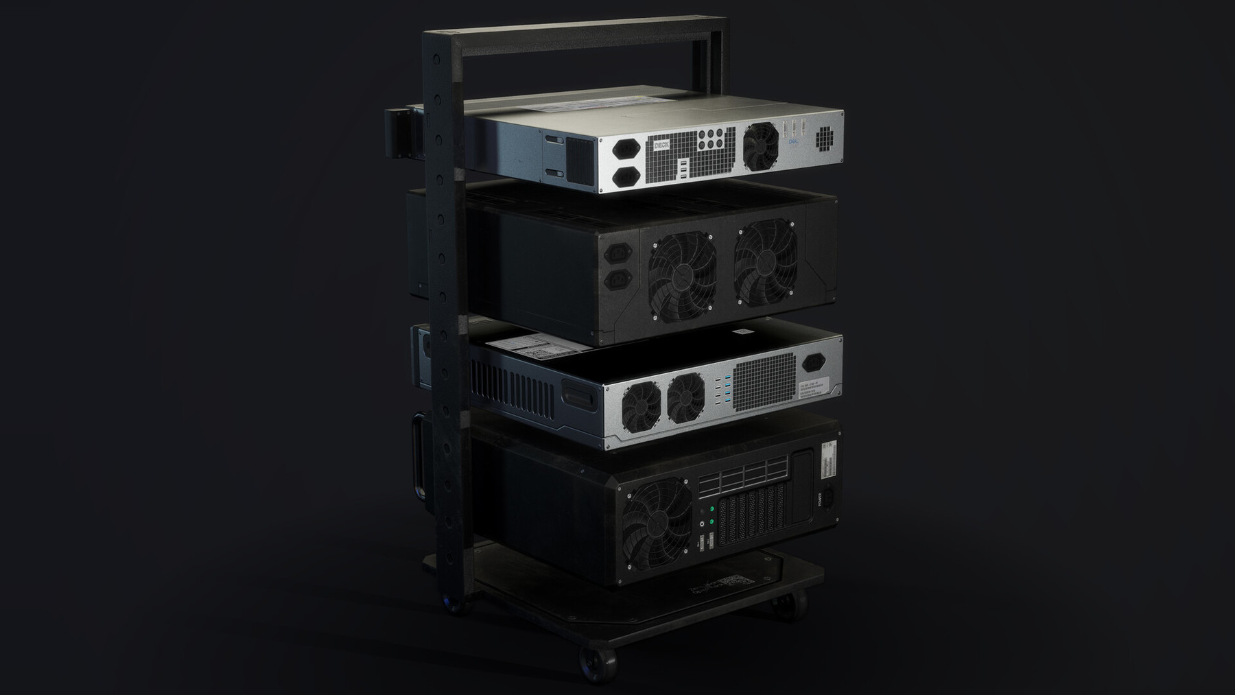 ArtStation - Open Rack Server | Game Assets
