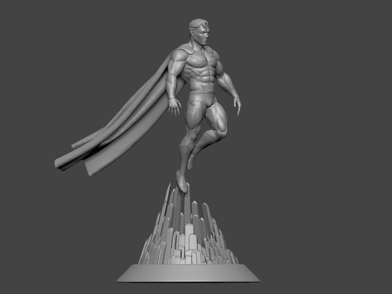 ArtStation - Superman-3D Printable | Game Assets