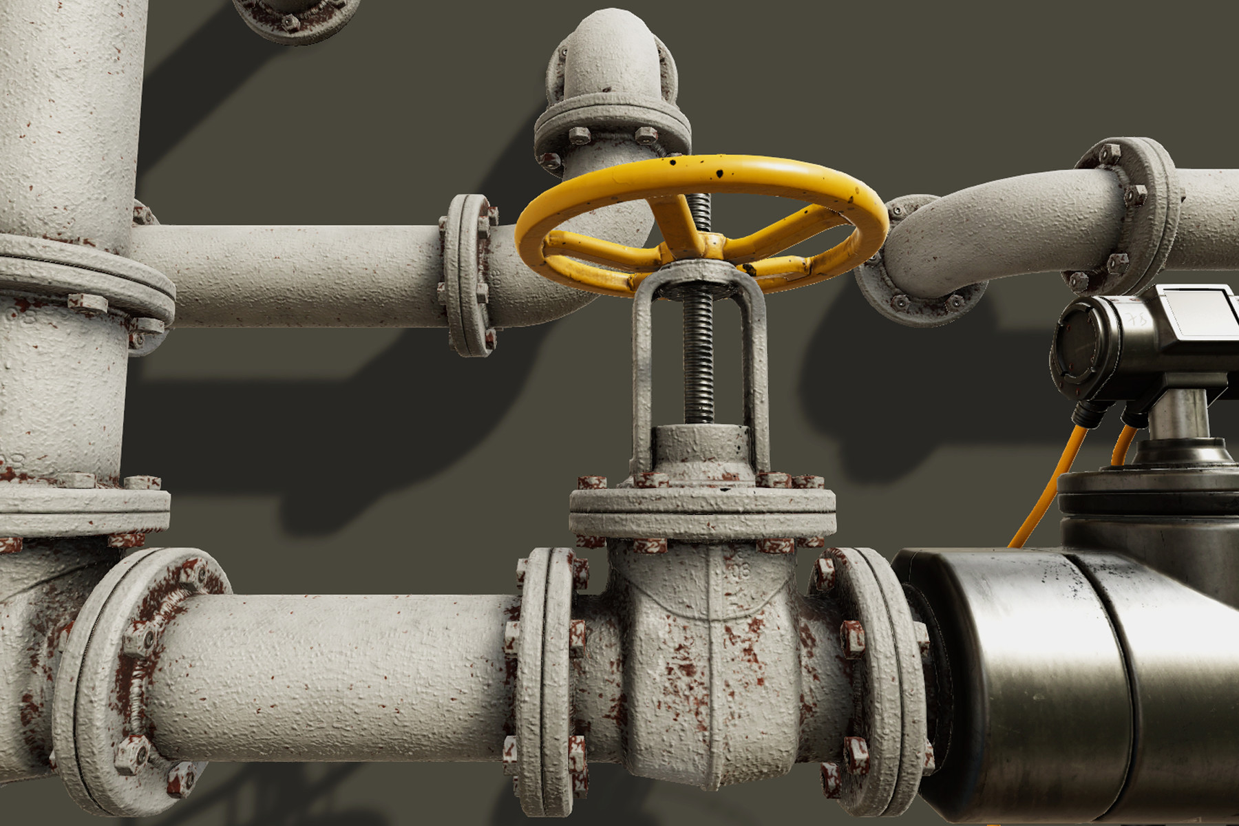 ArtStation - PBR Modular Pipes Set - Unity Project 2017+ | Resources