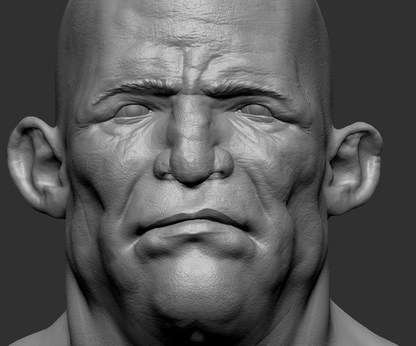 ArtStation - Stylized Male Head Bust #2 | Resources