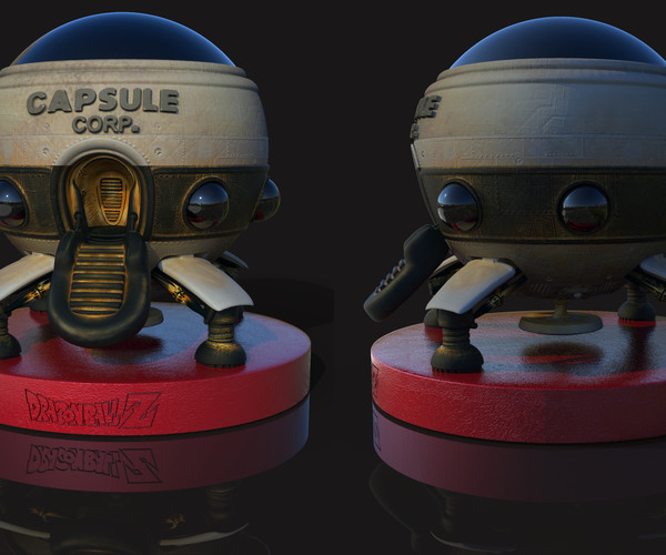 ArtStation - CAPSULE CORP ZTL | Resources