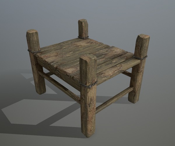 ArtStation - wood and rope | Game Assets