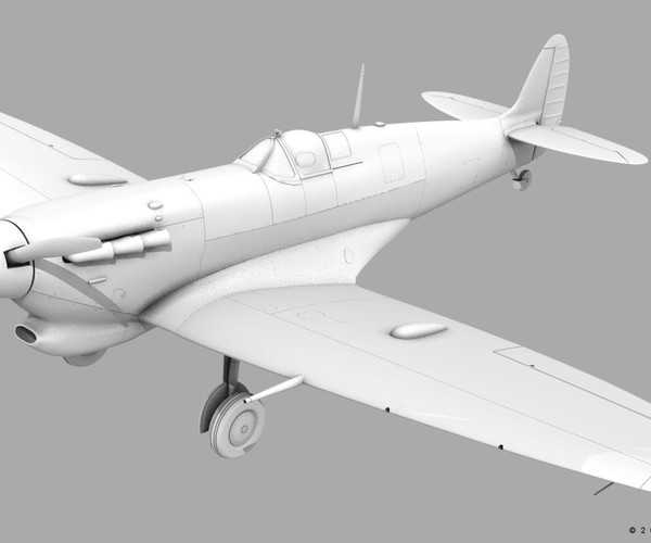 ArtStation - SUPERMARINE SPITFIRE MK Vb Trop | Game Assets