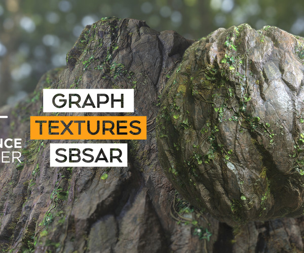 ArtStation - Substance Material I Textures I Jungle Overgrown Cliff ...