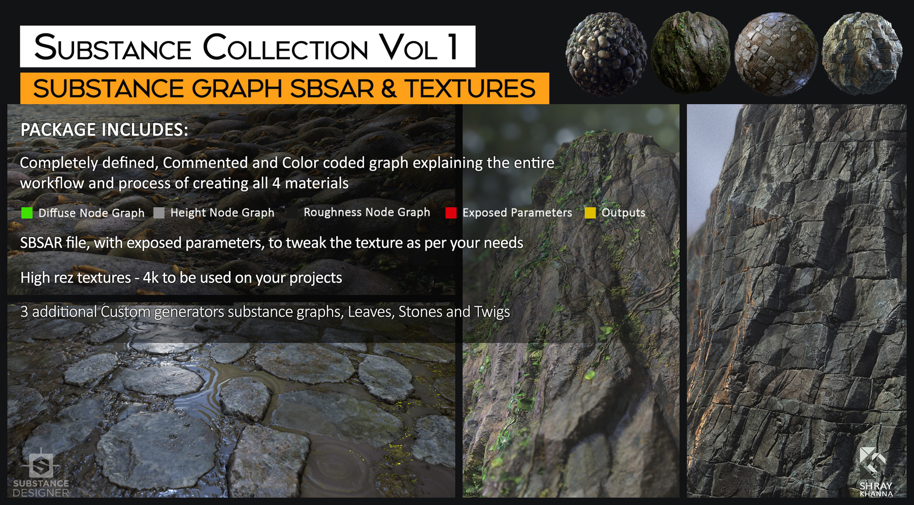 ArtStation - Substance Materials Collection Vol 1 | Tutorials