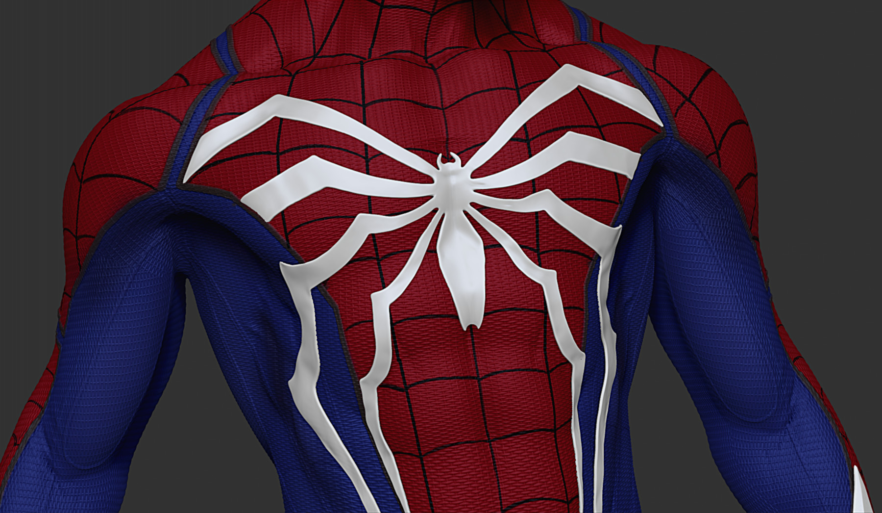 ArtStation - Spider-man PS4 Fanart - 3DPrint Ready | Game Assets