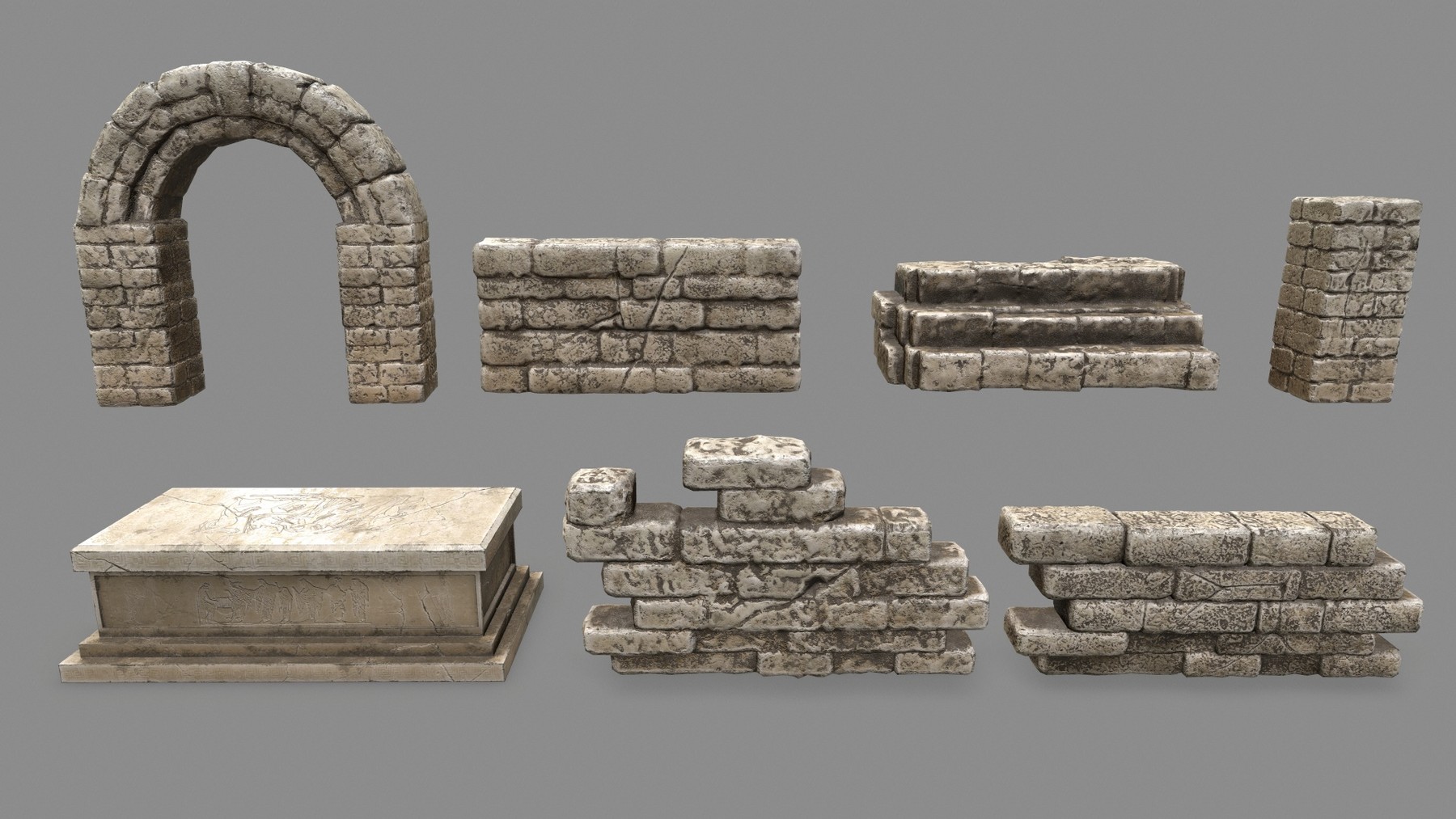 ArtStation - Stone Set | Resources