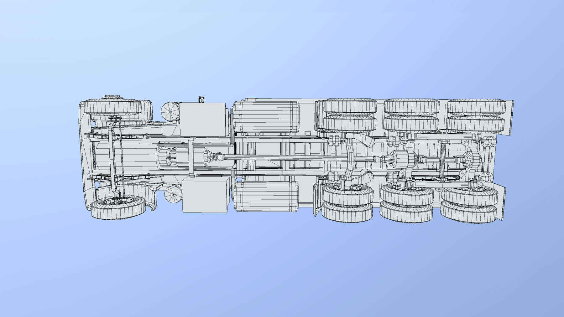 ArtStation - Tri Axle American Dump Truck | Resources