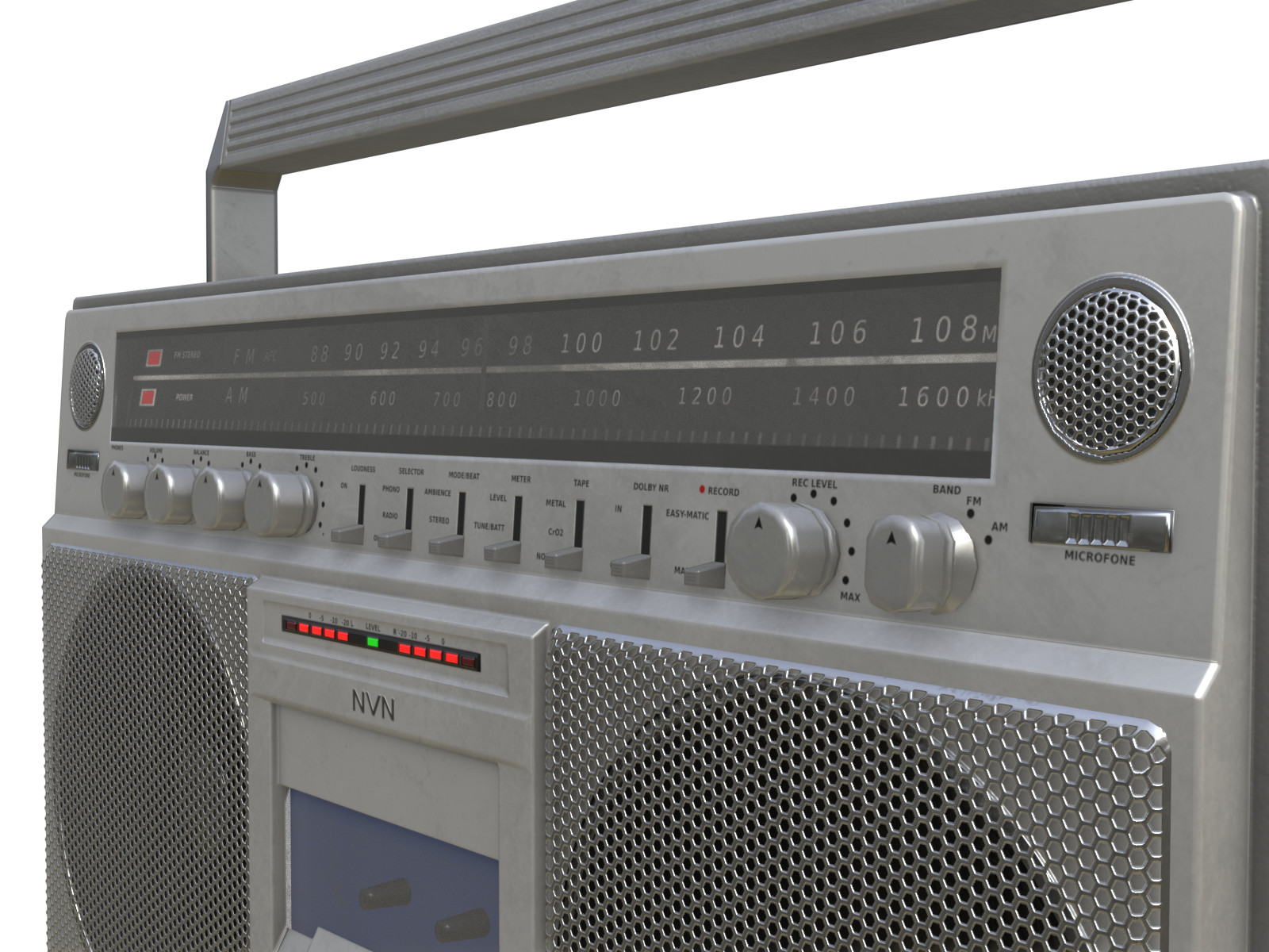 ArtStation - Game-ready Retro Boombox | Game Assets