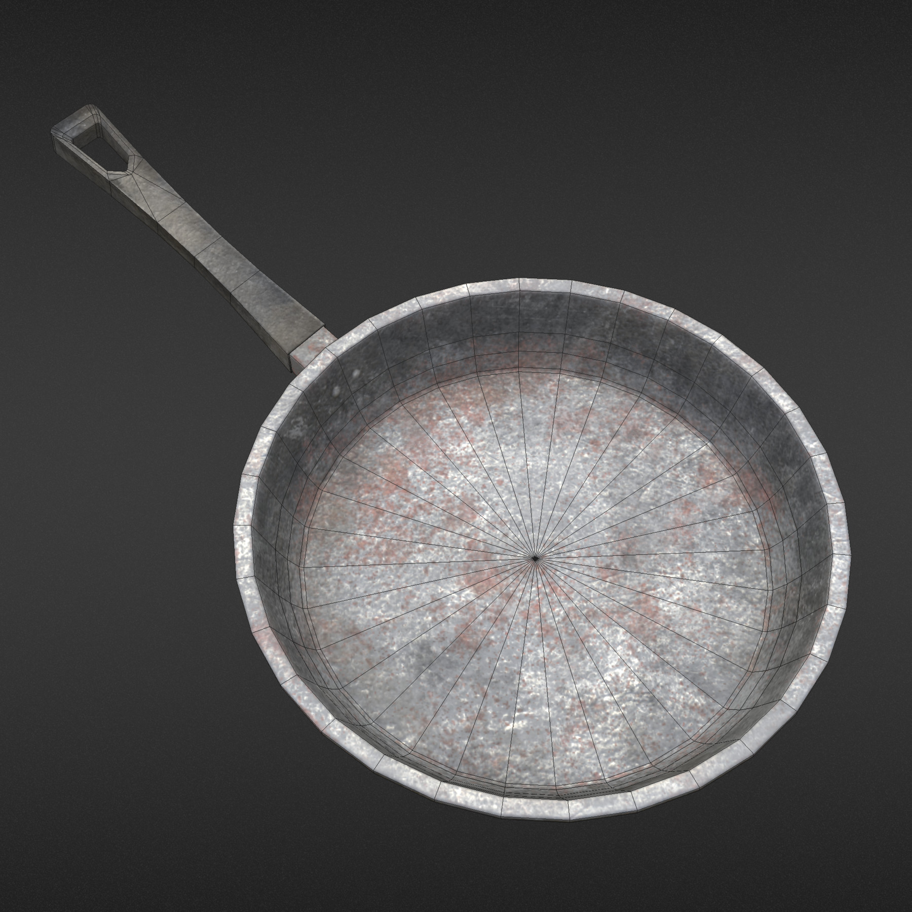 ArtStation - Frying Pan Old and Dirty | Game Assets