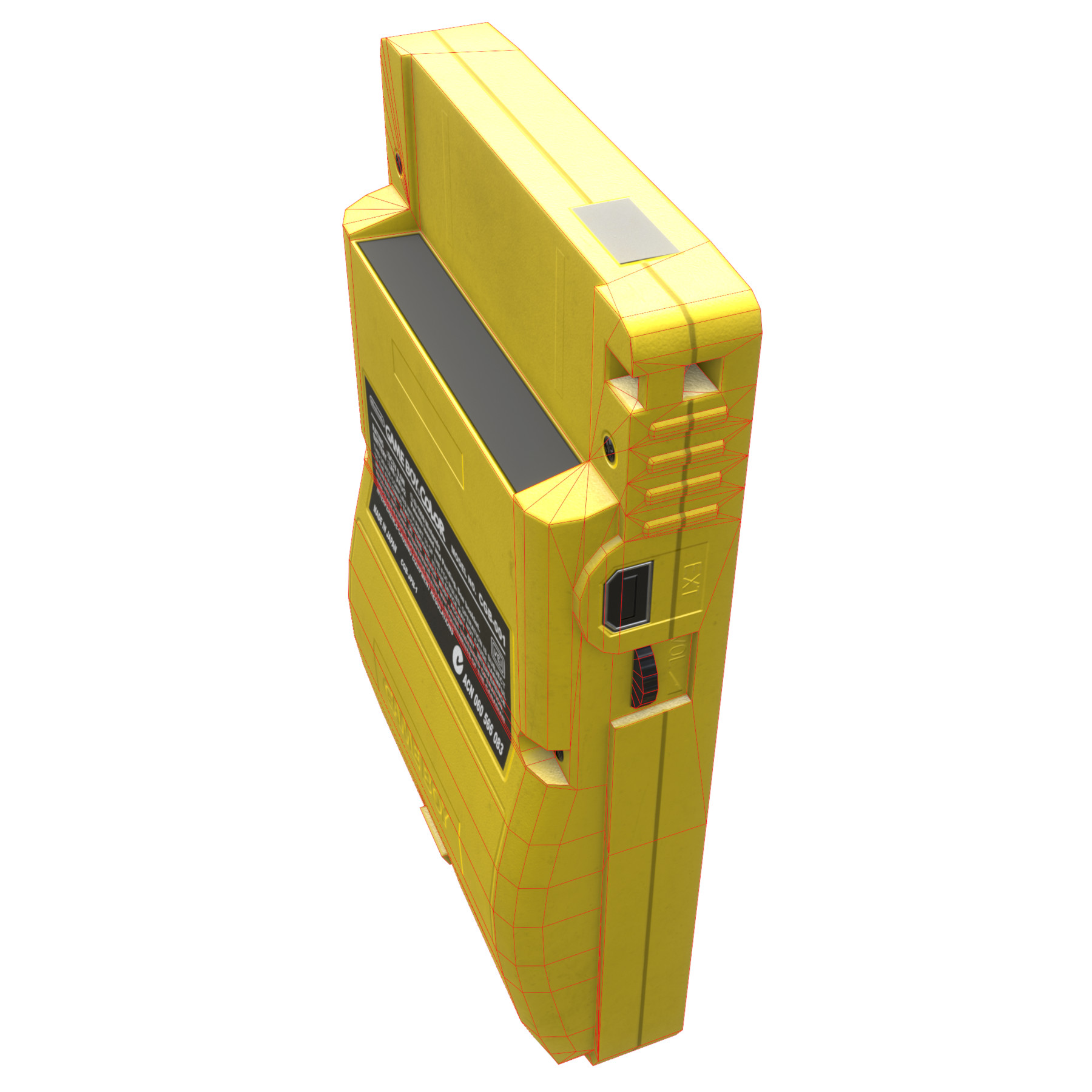 ArtStation - Gameboy Color | Game Assets