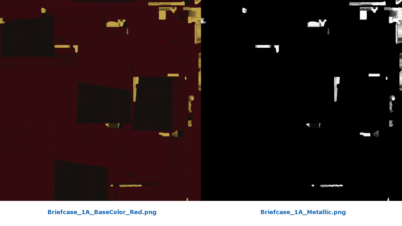 ArtStation - Briefcase 1A | Game Assets