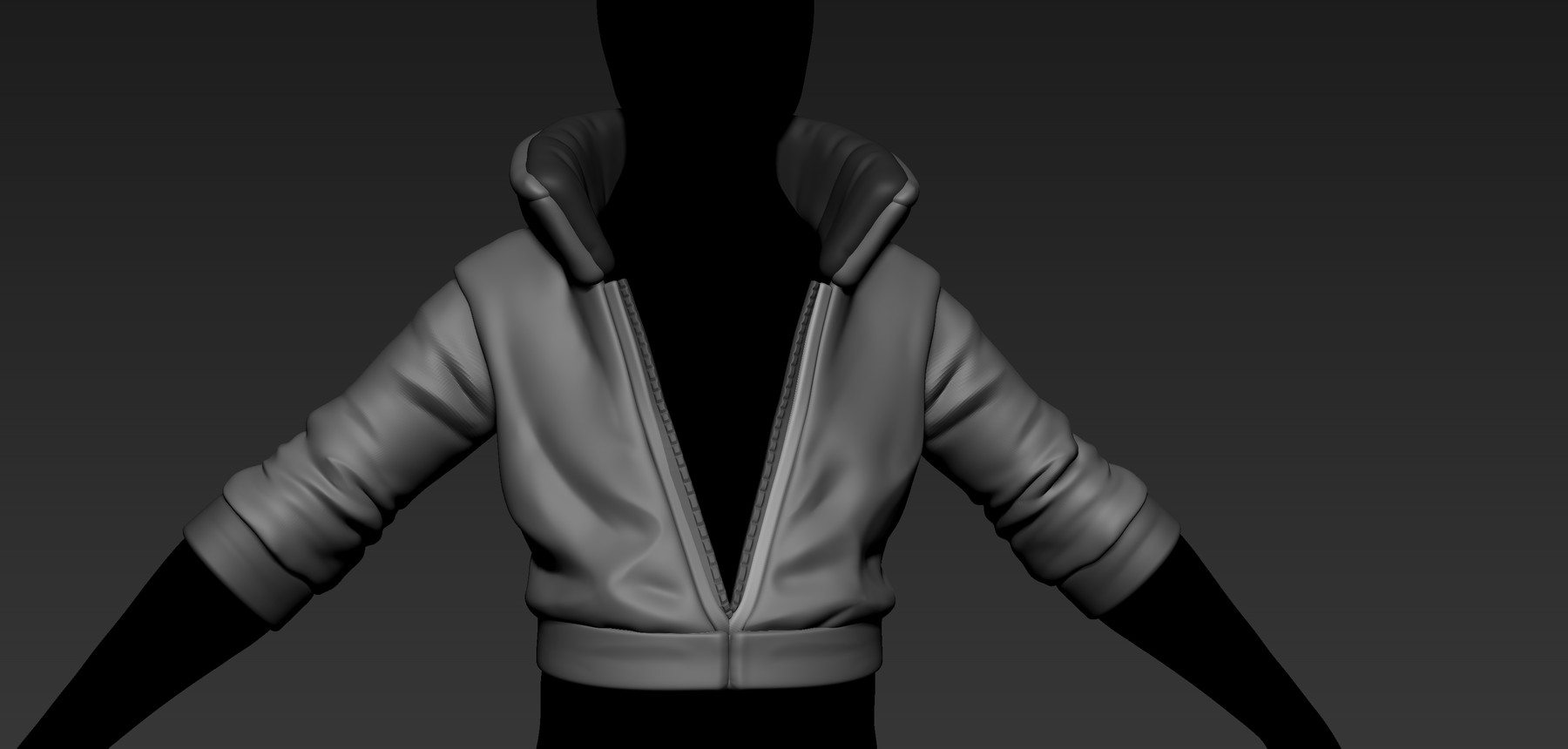 ArtStation - stylized jacket1 basemesh | Resources