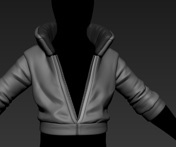 ArtStation - stylized jacket1 basemesh | Resources