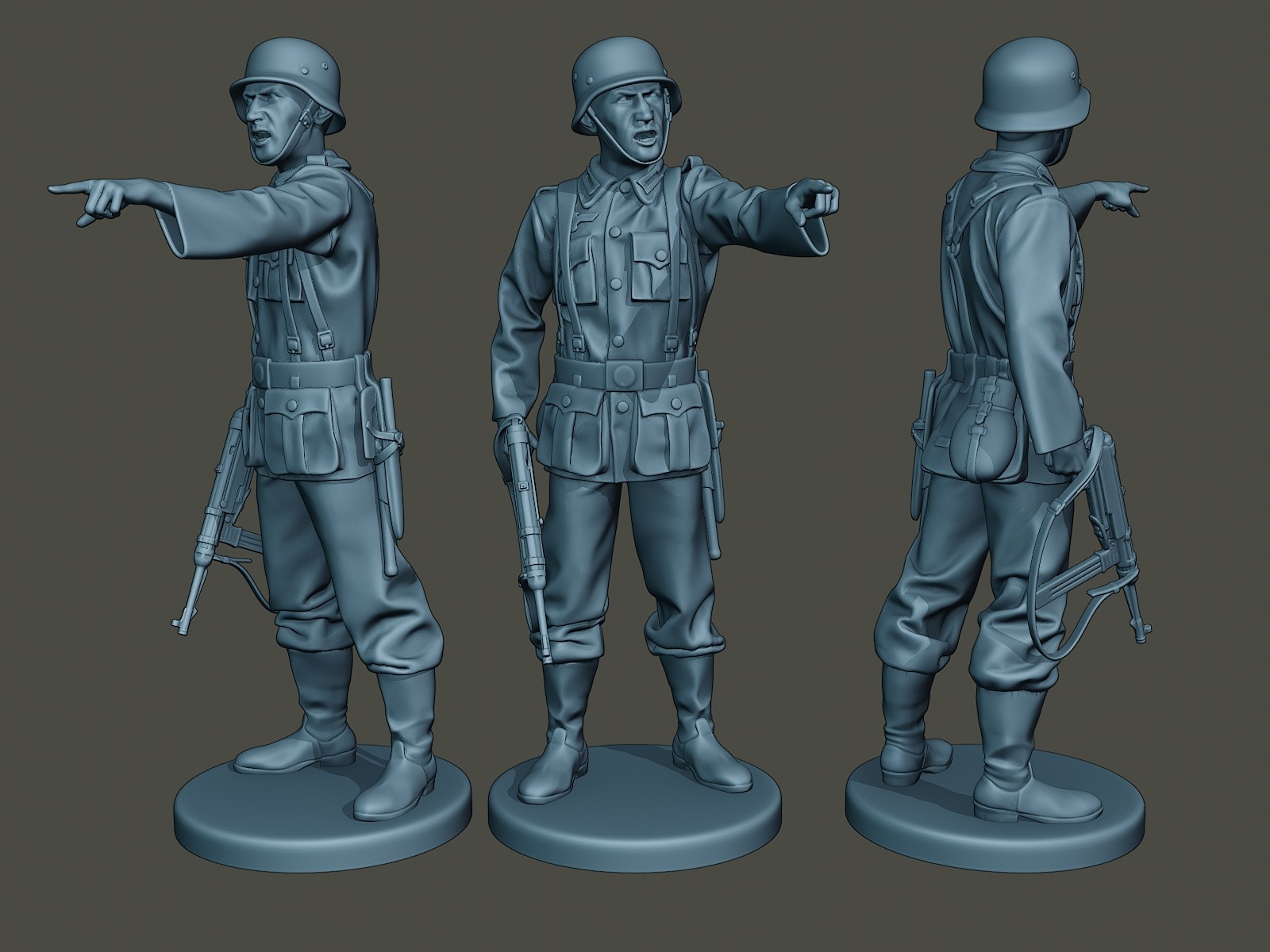 ArtStation - German soldiers ww2 Bundle Pack 1 | Resources
