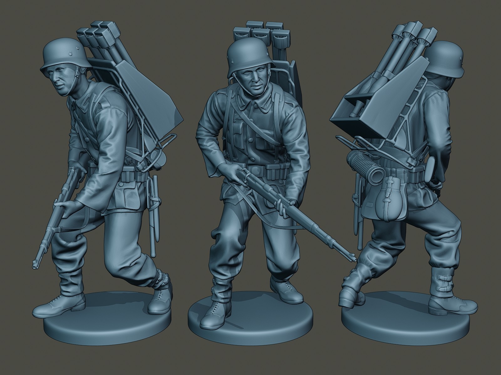 ArtStation - German soldiers ww2 Bundle Pack 1 | Resources