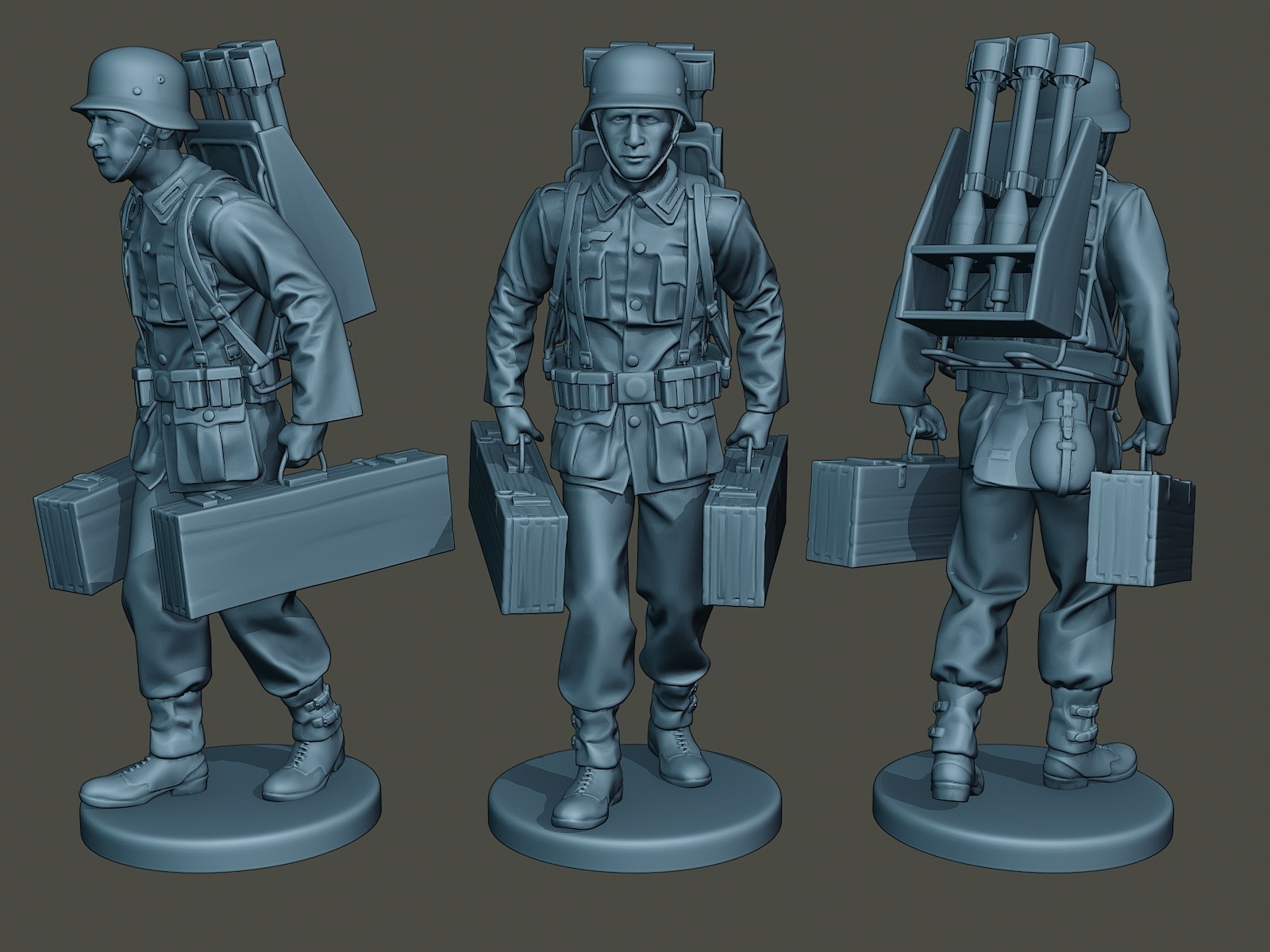 ArtStation - German soldiers ww2 Bundle Pack 1 | Resources