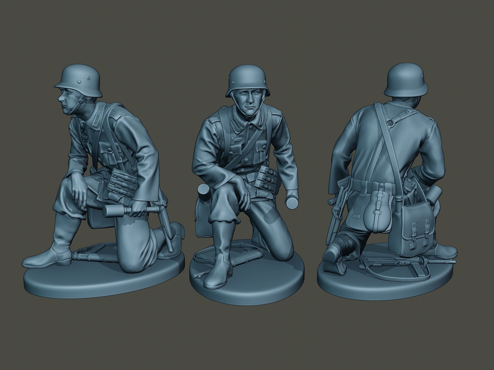 ArtStation - German soldiers ww2 Bundle Pack 1 | Resources