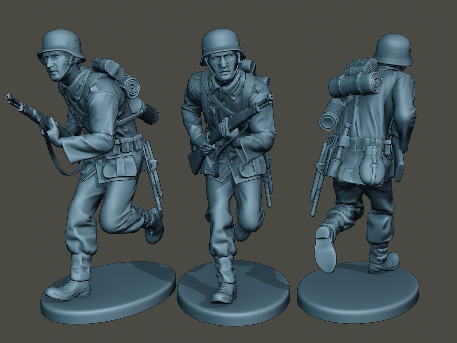 ArtStation - German soldiers ww2 Bundle Pack 1 | Resources