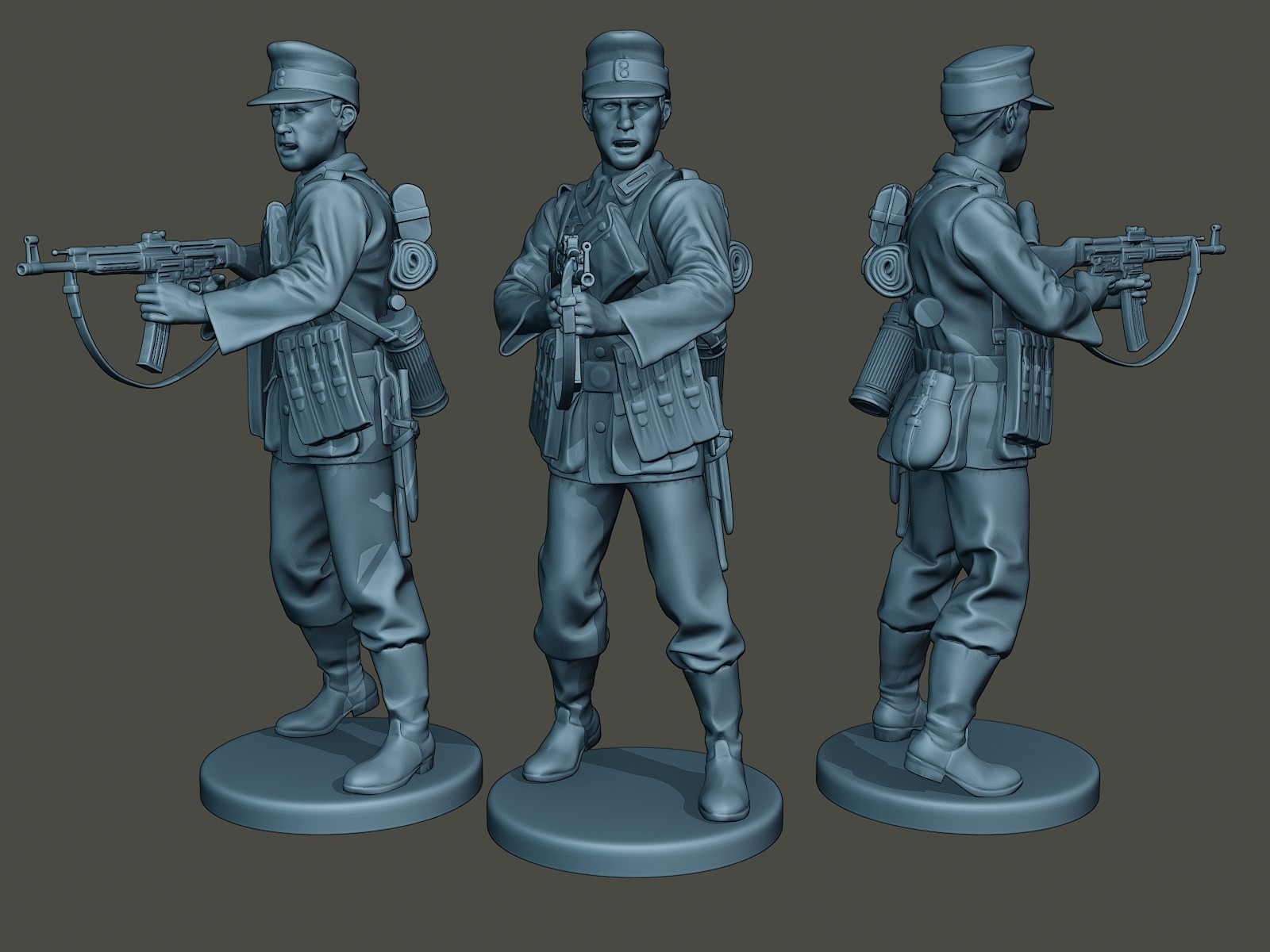 ArtStation - German soldiers ww2 Bundle Pack 1 | Resources