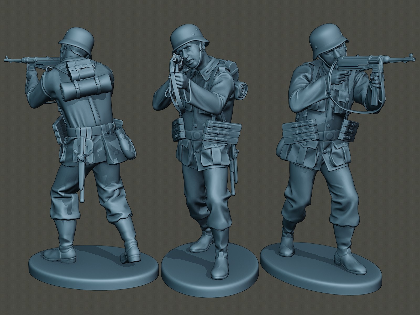 ArtStation - German soldiers ww2 Bundle Pack 1 | Resources