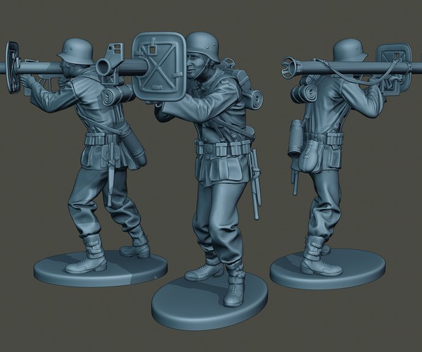 ArtStation - German soldiers ww2 Bundle Pack 1 | Resources
