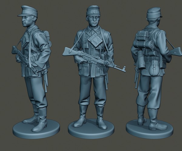 ArtStation - German soldiers ww2 Bundle Pack 1 | Resources